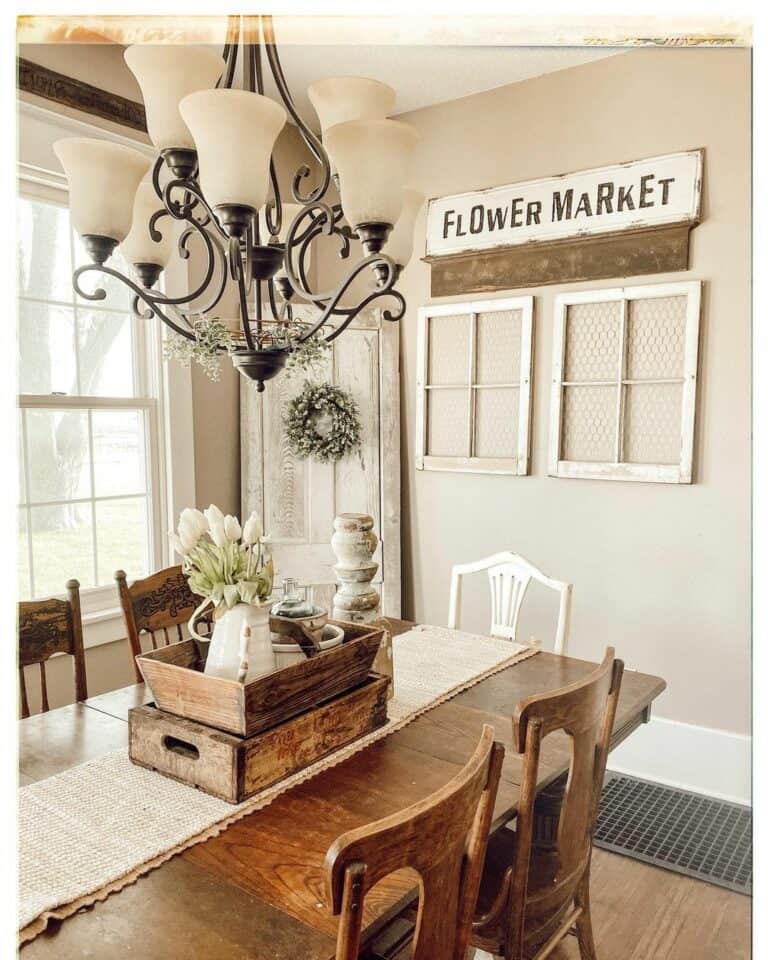 rustic dining room decor ideas