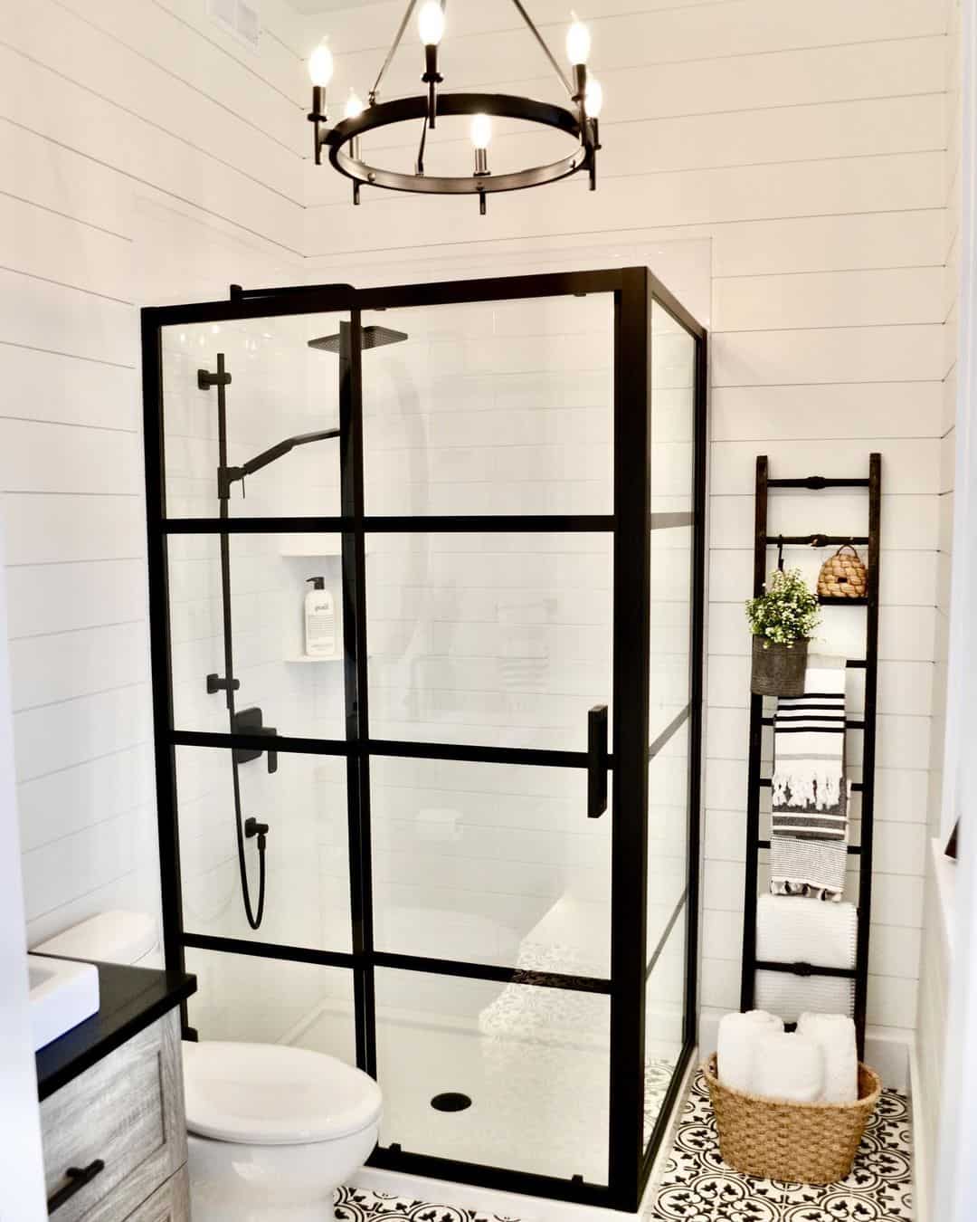 29 Beautiful Small Bathroom Walk-in Shower Ideas and Designs