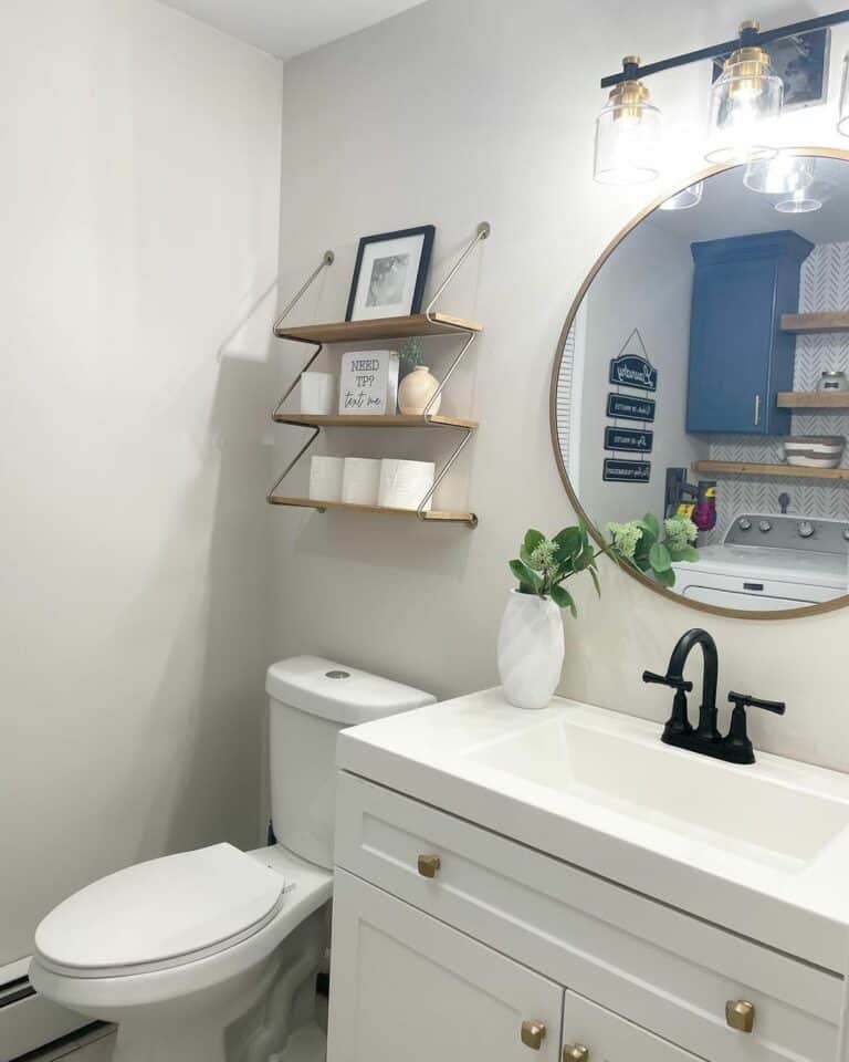 half bathroom theme ideas