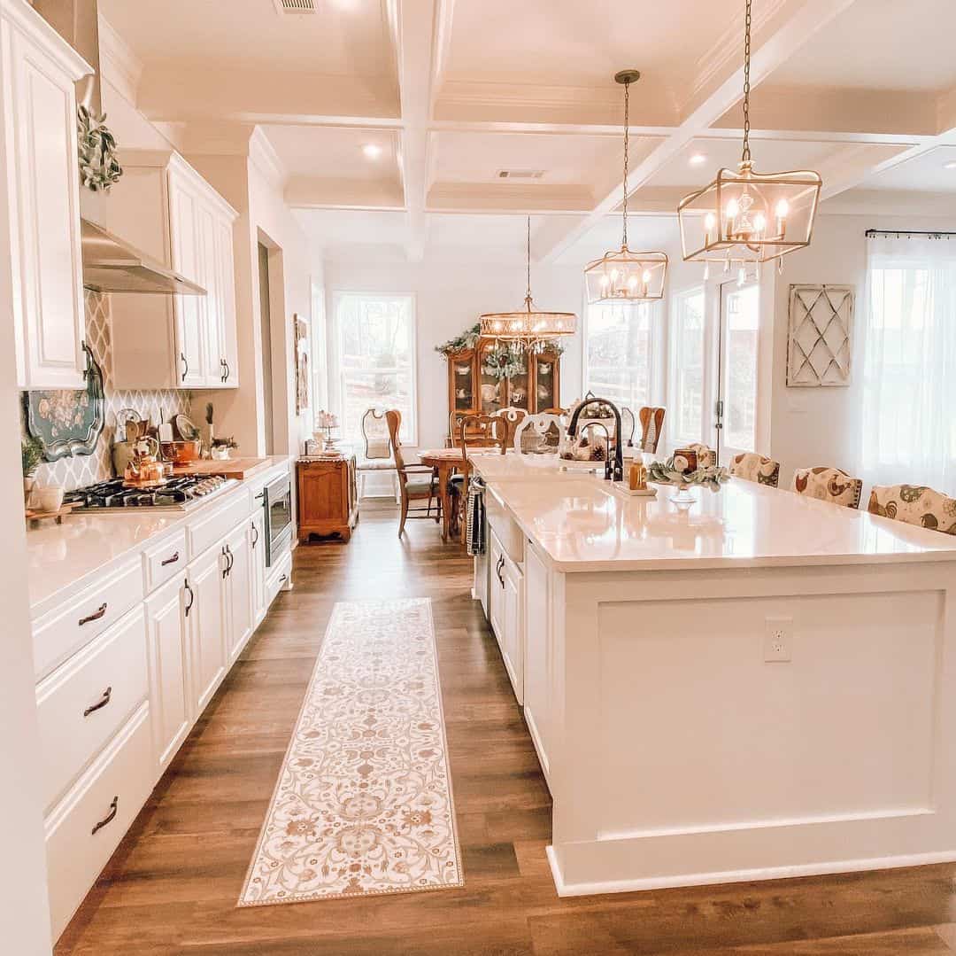 27 Creative Kitchen Ceiling Ideas for Added Interest