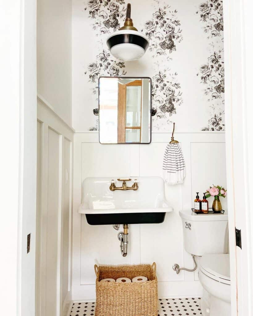 29 Lovely Small Powder Room Ideas That Make a Big Impact
