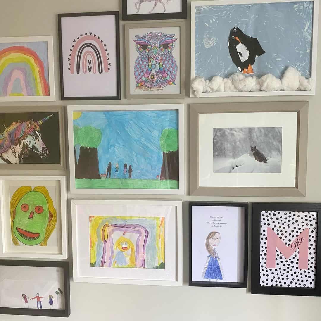 24 Wall Collage Layouts To Add Personalization to Any Room