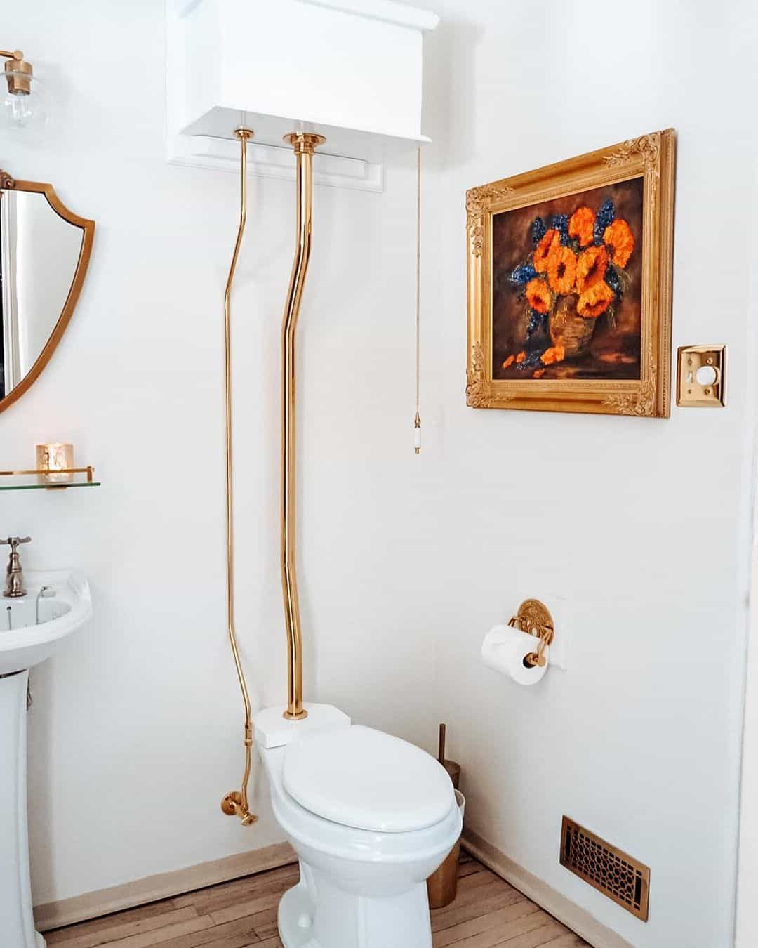 29 Lovely Small Powder Room Ideas That Make a Big Impact