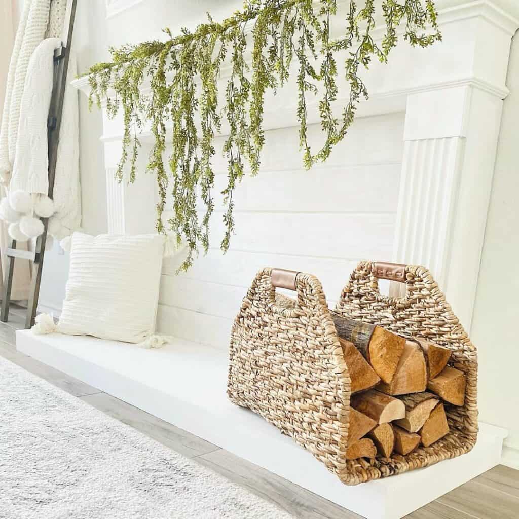 30 Stylish Ideas for an Indoor Firewood Holder