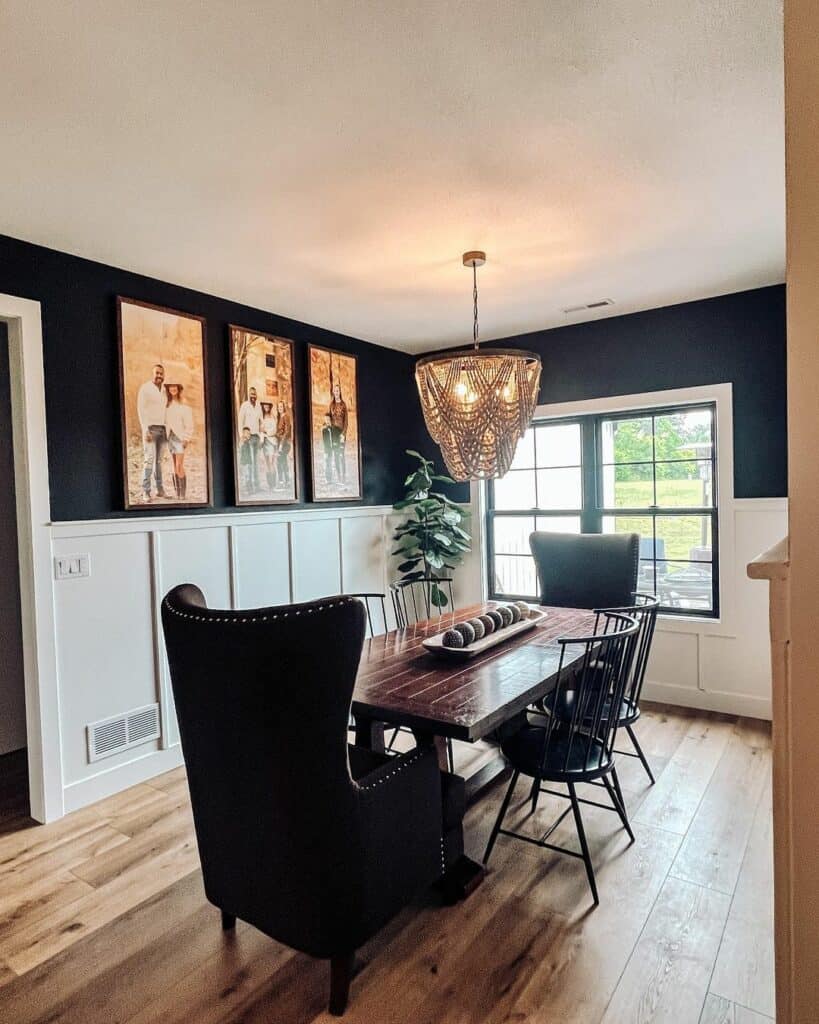 15 Black Wall Dining Room Ideas To Transform Your Home