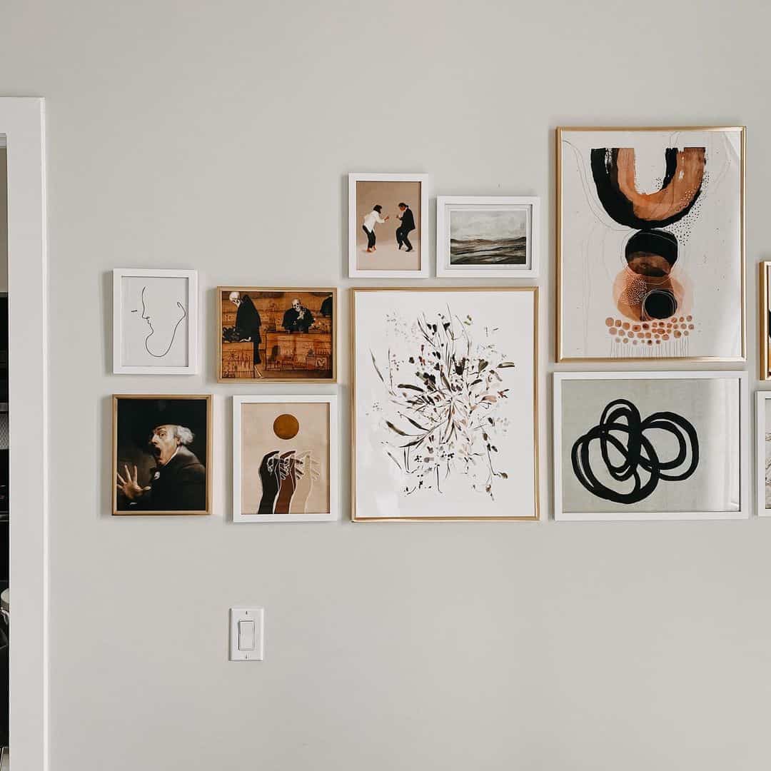 30 Picture Wall Ideas To Bring Life to an Empty Wall