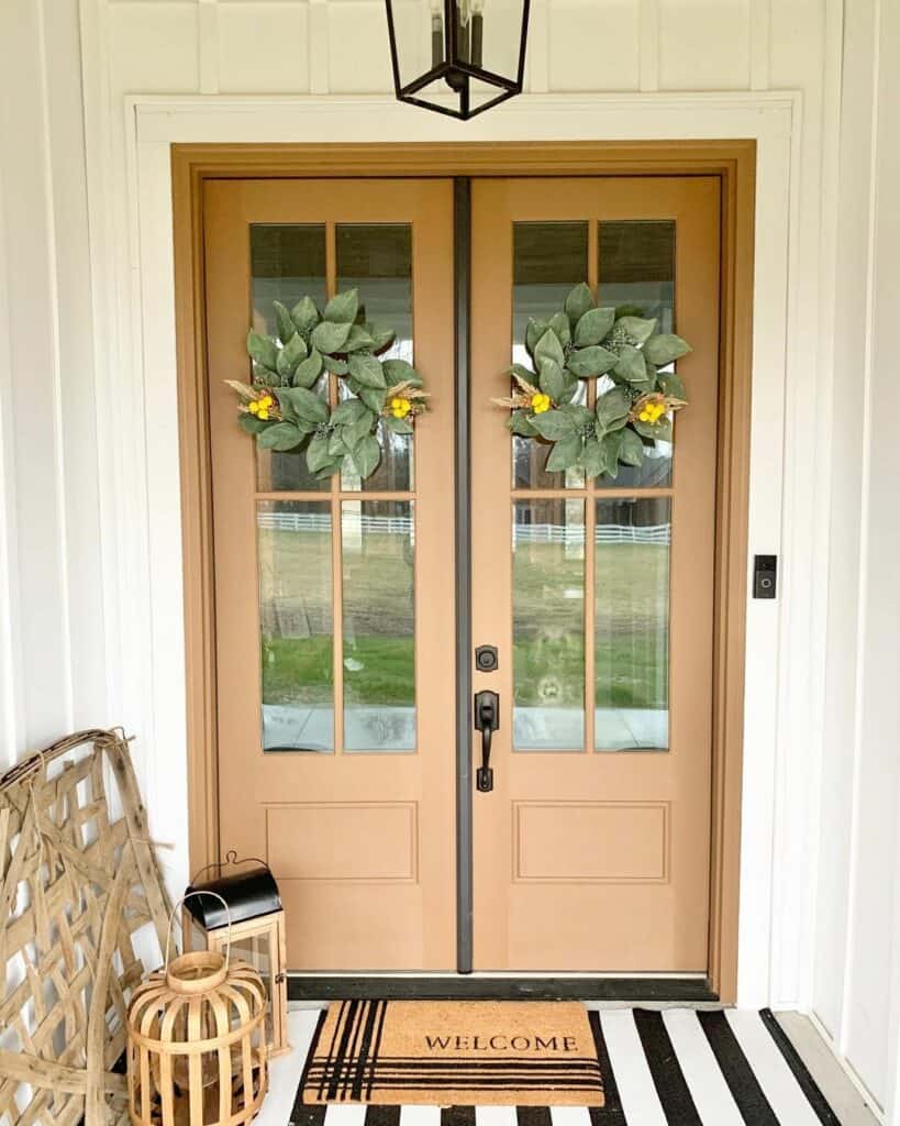 25 Welcoming Interior and Exterior Door Decorating Ideas