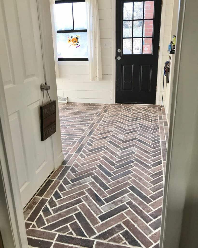 21 Timeless Brick Tile Floor Ideas for Any Style