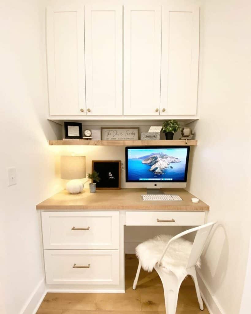 16 Floating Shelf Above Desk Designs To Decorate Your Space