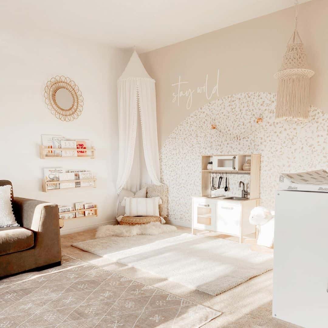 22 Nursery Accent Walls for Your Baby’s Delight