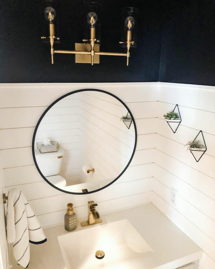 25 Modern Farmhouse Powder Room Designs You’ll Adore