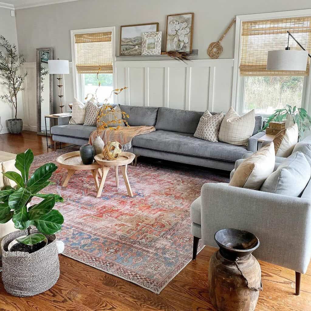 24 Stunning Gray Living Room Accent Walls for Any Design