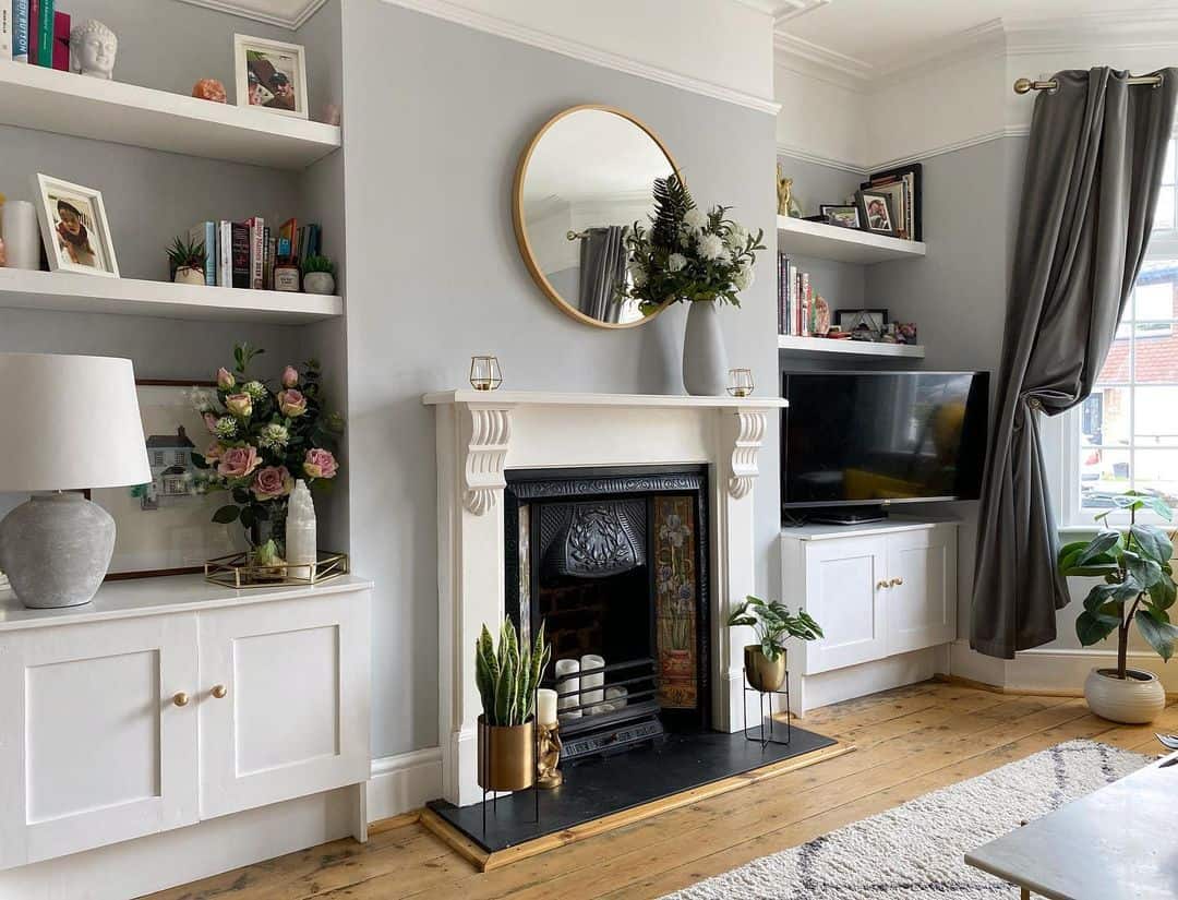 24 Stunning Gray Living Room Accent Walls for Any Design