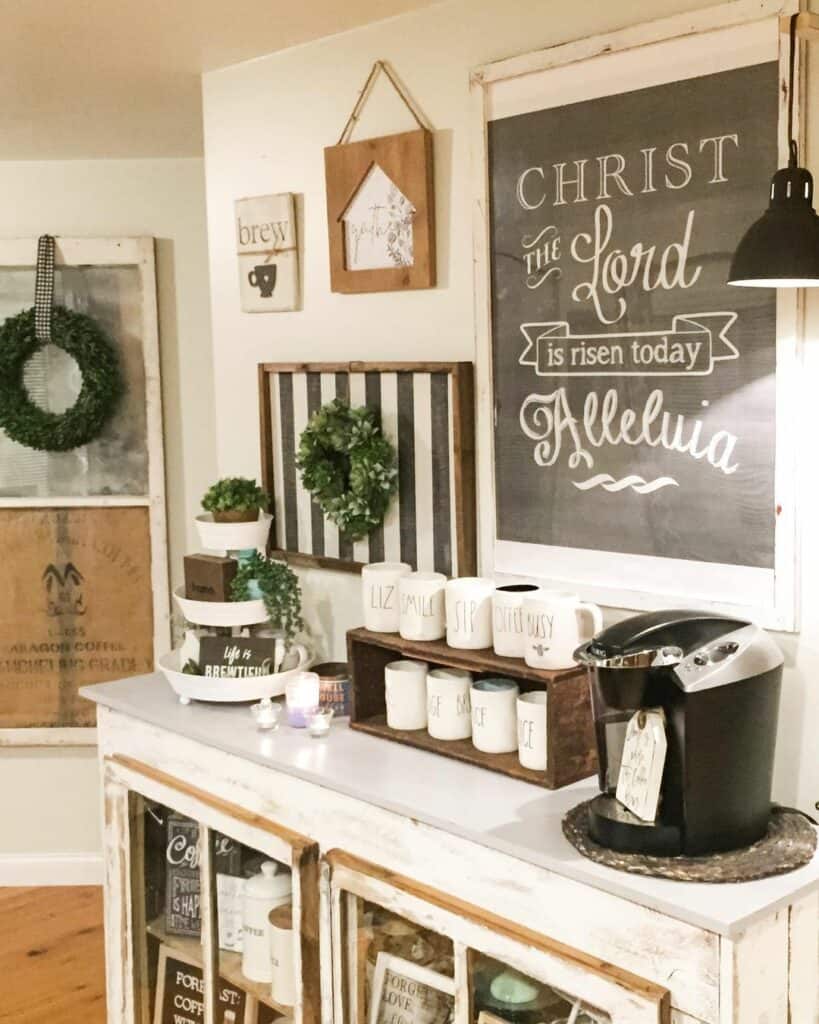 25 Aromatic Home Coffee Bars That Will Brew You Away