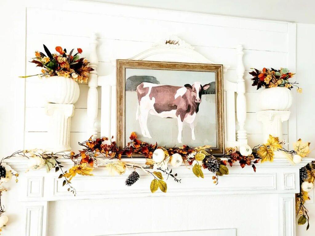 21 Intriguing Examples of Festive Fall Mantel Décor