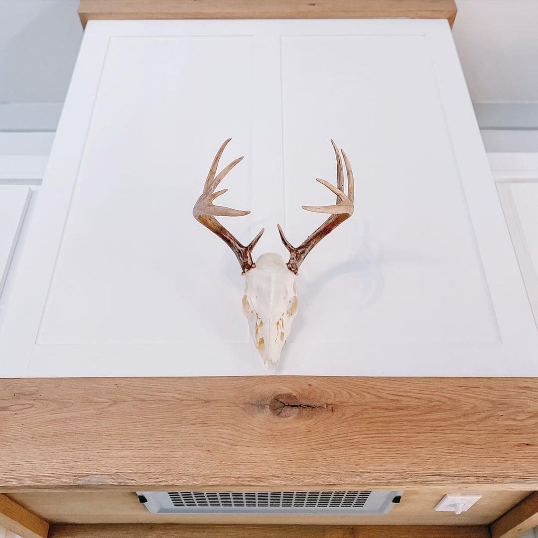 14 Modern Designs for a White Range Hood With Wood Trim