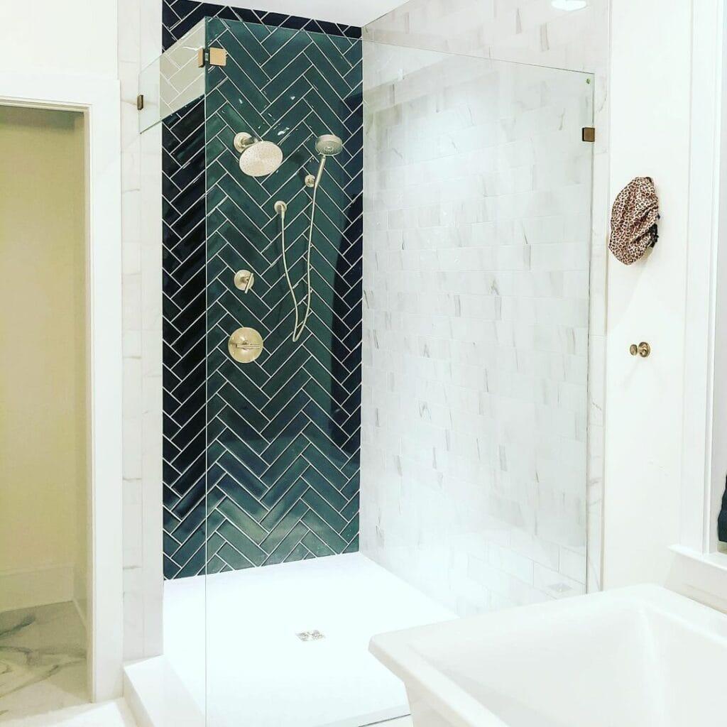 The Pros and Cons of Half Shower Doors + Designer Input