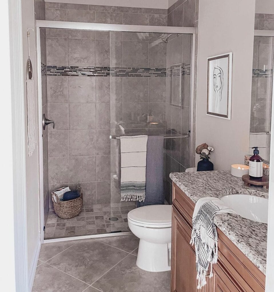 30 Charming Bathroom Shower Wall Ideas With Character