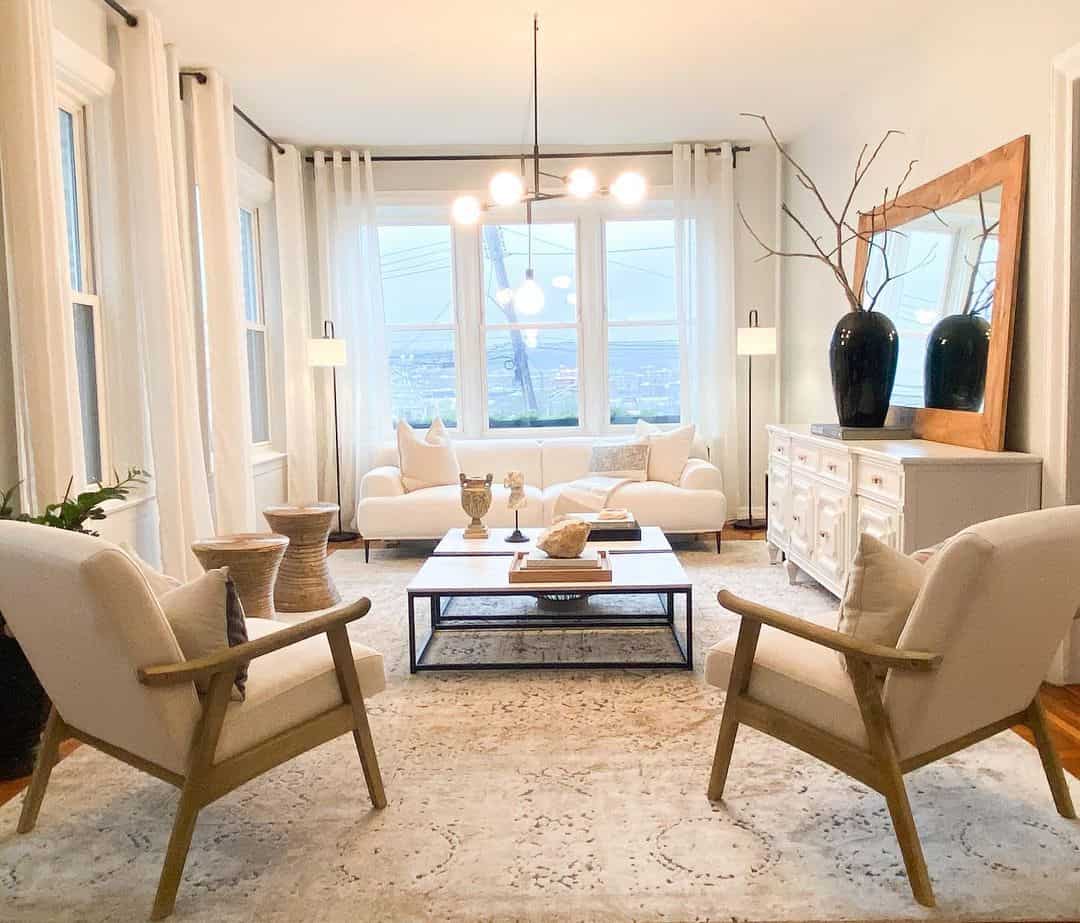 20 Three Window Curtain Ideas for Elevated Privacy